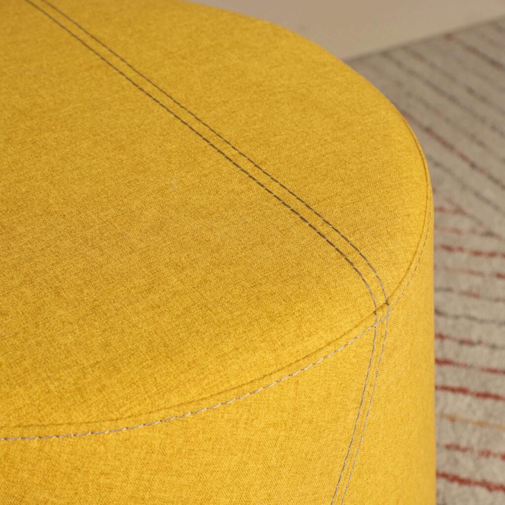 Pouf Kyoto S Mostaza - Tienda Contatto